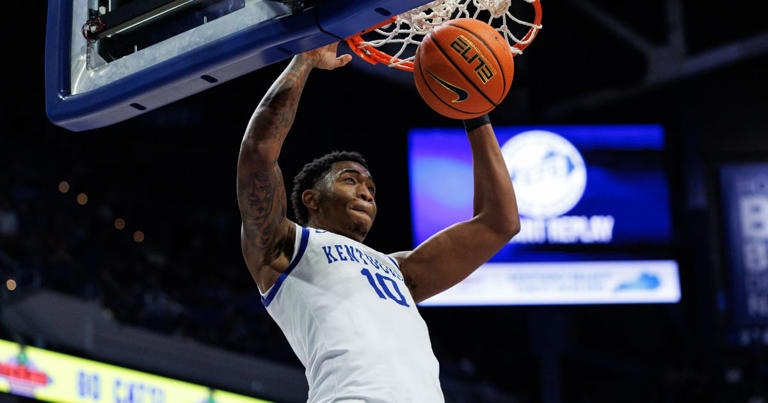 Highlights of Brandon Garrison and Otega Oweh’s big night vs. Oklahoma