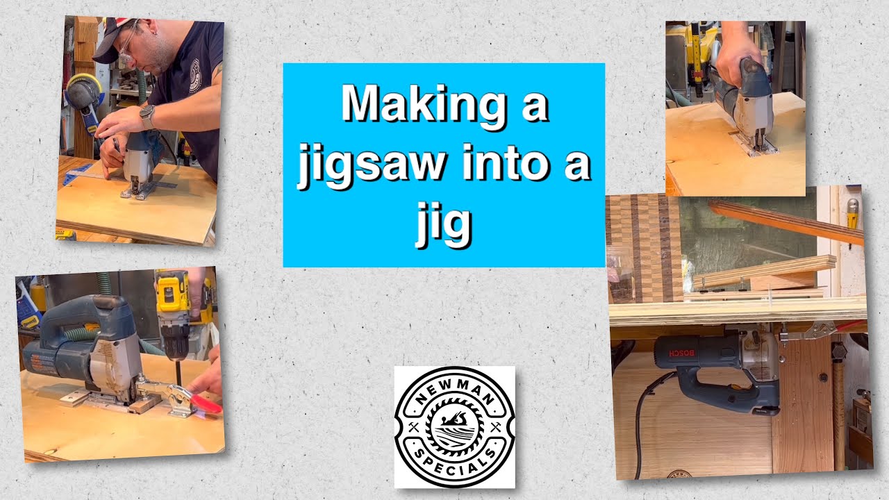 DIY jigsaw table jig: Transform your jigsaw for precision woodworking!