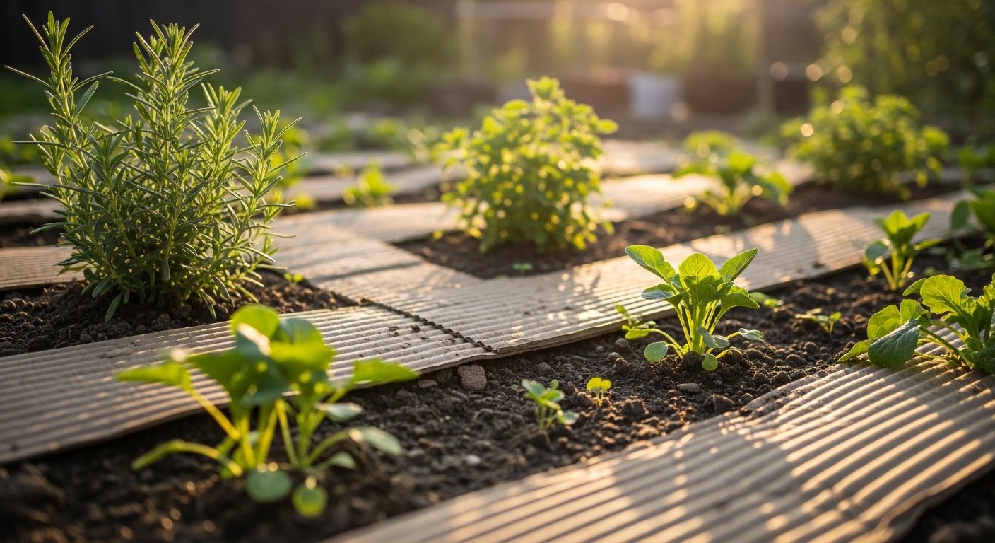 Cardboard garden ideas – tips on reusing cardboard for the garden