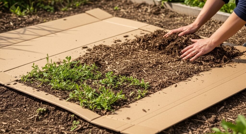 Cardboard garden ideas – tips on reusing cardboard for the garden