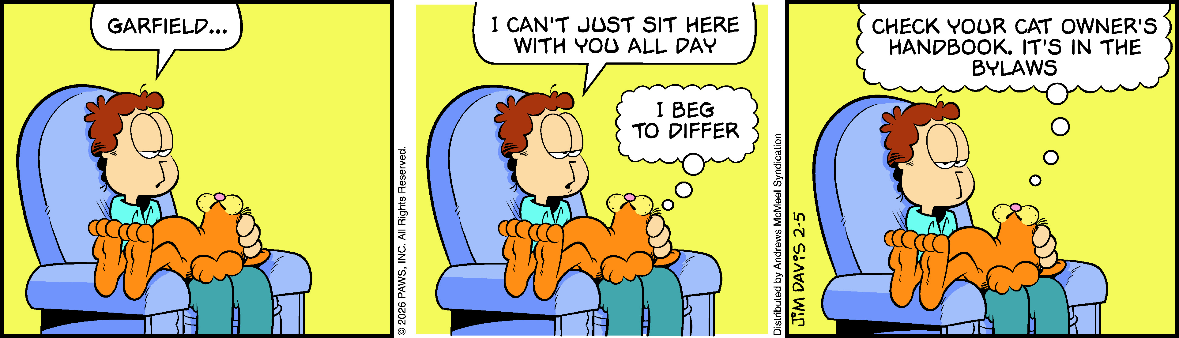 Garfield by Jim Davis