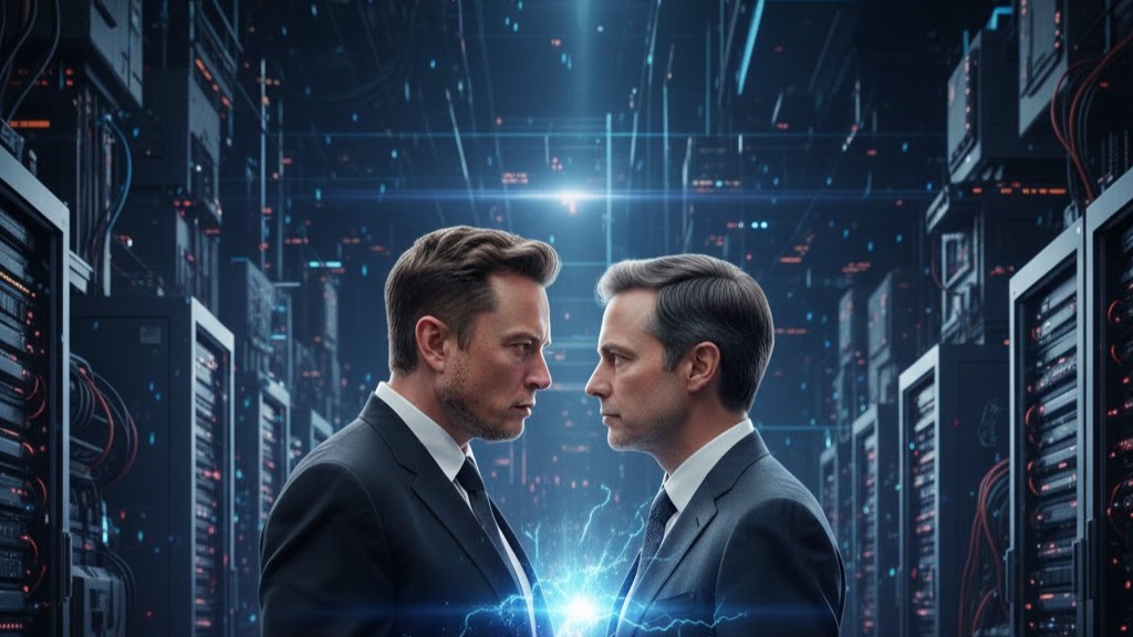 Elon Musk vs Sam Altman: Who controls our AI future?