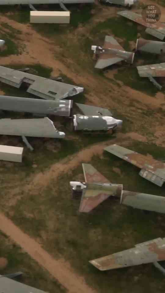 Decapitated American bombers