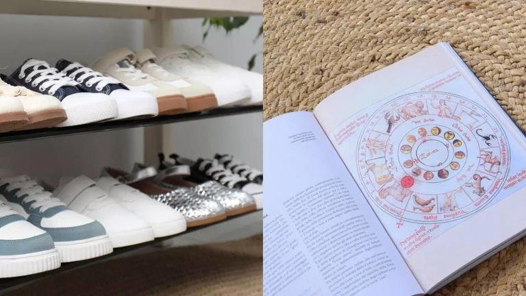 What's the right place to keep shoe racks in the house