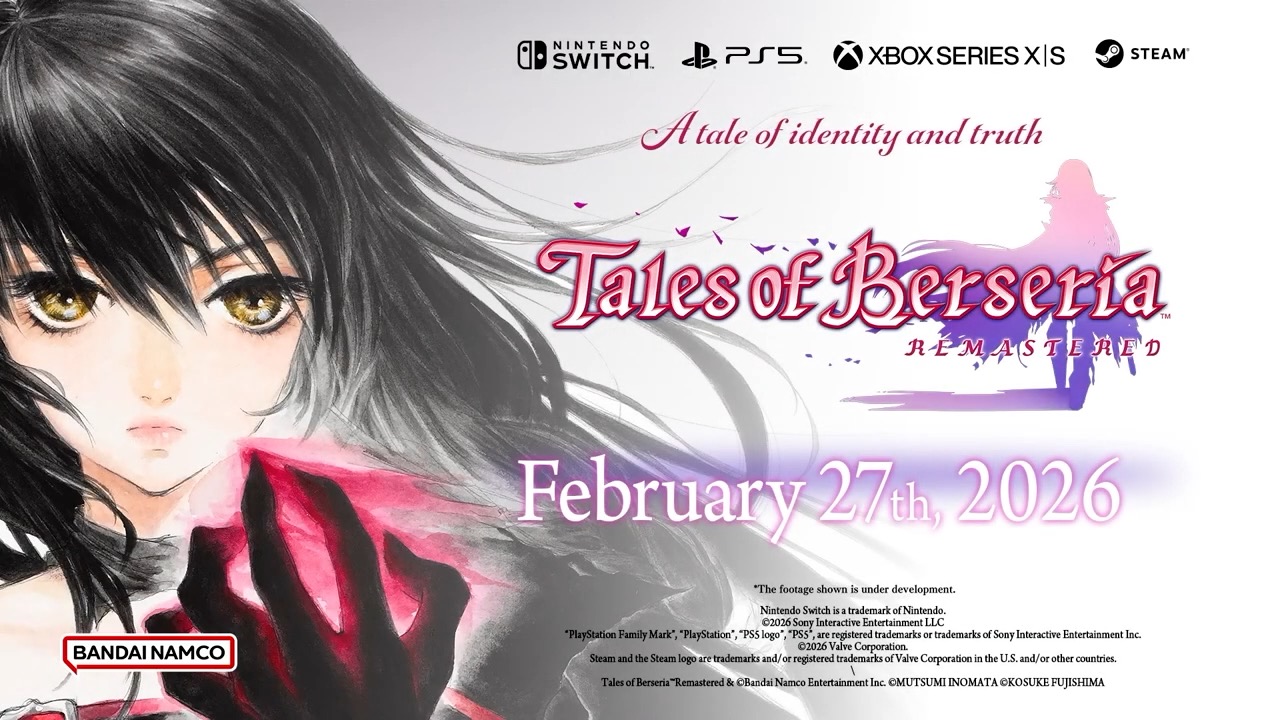 Tales of Berseria remastered official Rokuro character trailer