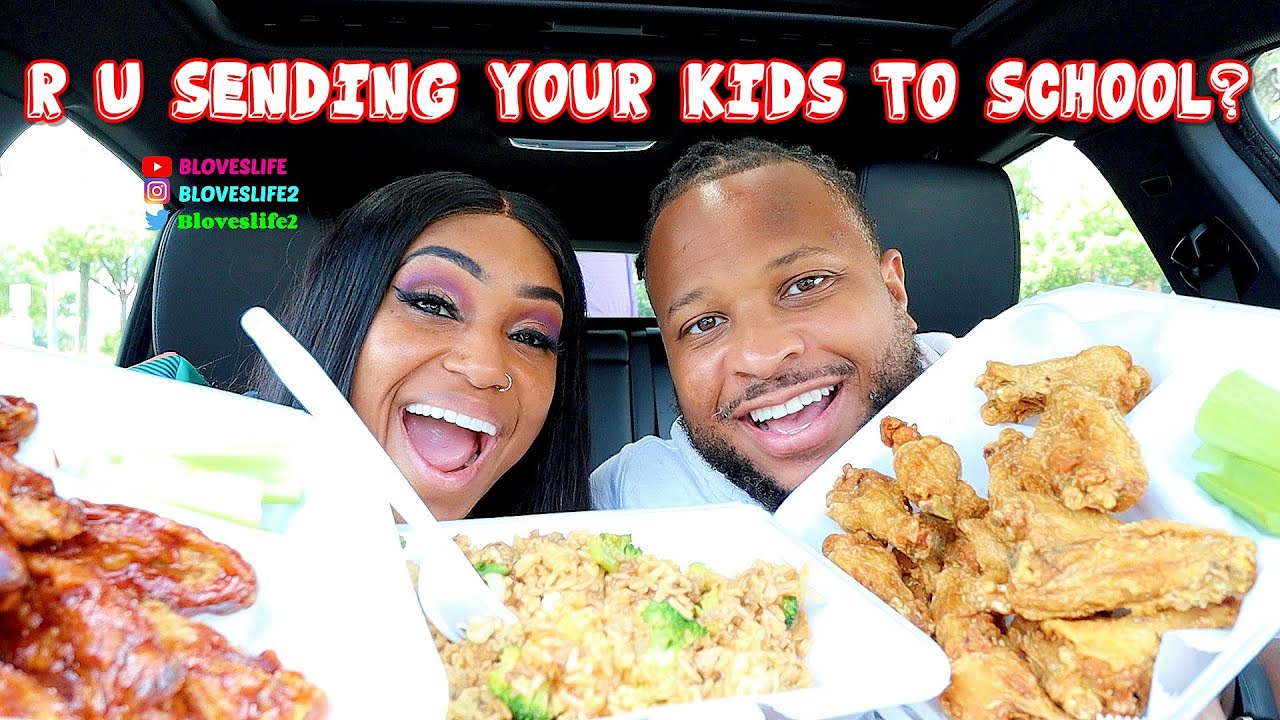 I explore ATL wings and discuss sending kids to school
