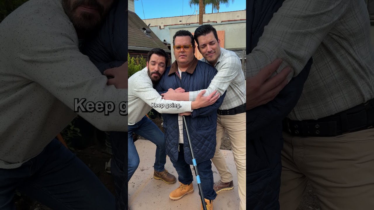 Find out who delivers the best hugs on set