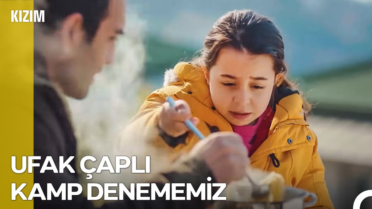 Kampta makarna yapmaya çalıştık sonuç bize de sürpriz oldu - Kızım