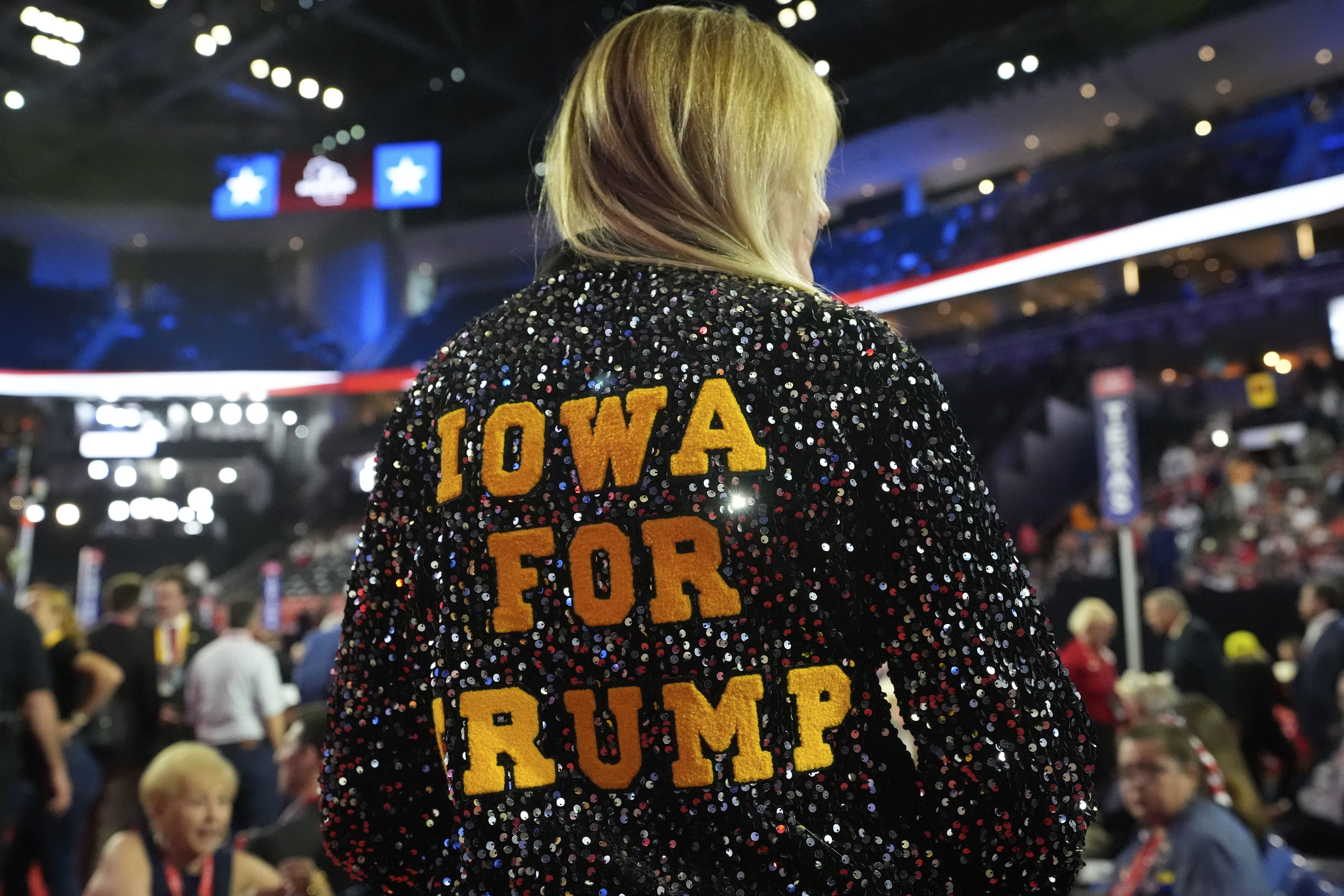 How sparkly bomber jackets became the uniform of the modern MAGA lady
