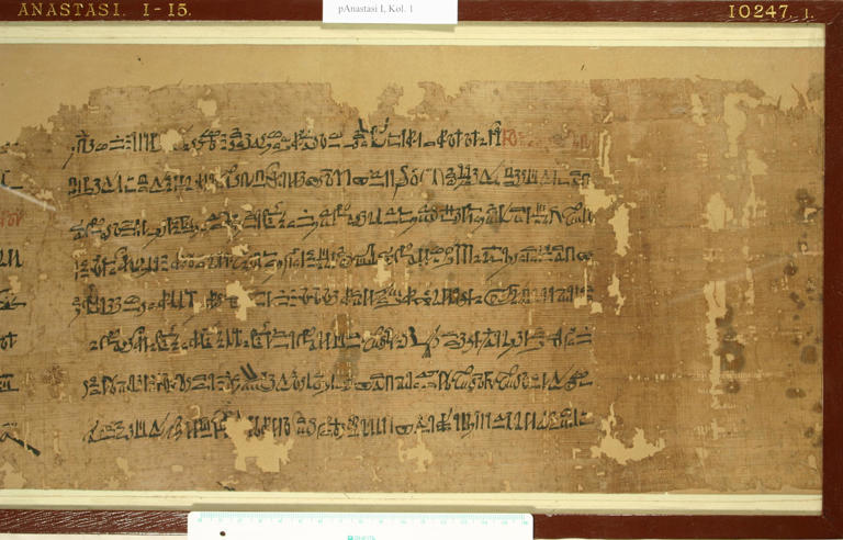 Did giants exist? Ancient Egyptian papyrus points to proof of ...