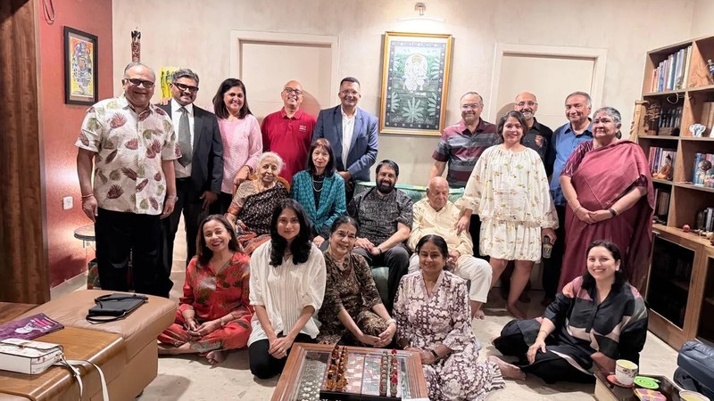 Sastri family reconnects with heritage: Plans AI lab and literary prize ...