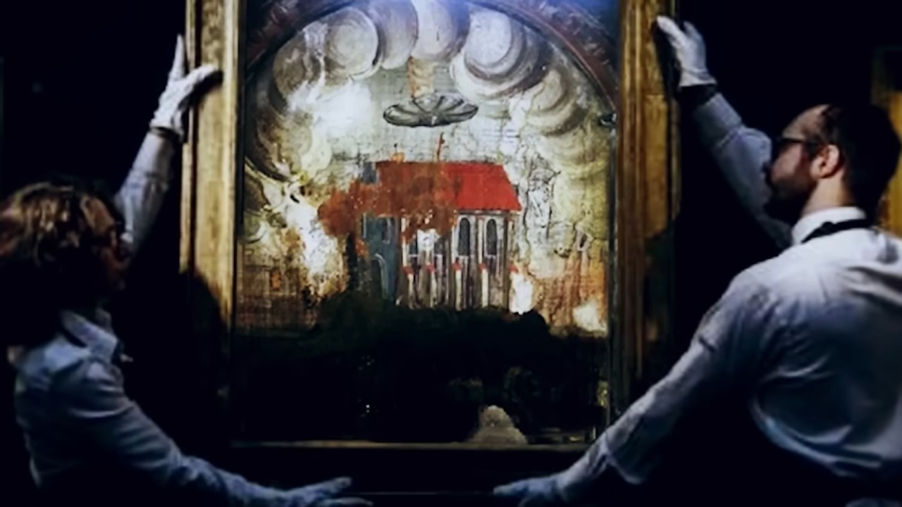 This Dracula painting hung for centuries - then someone noticed the object