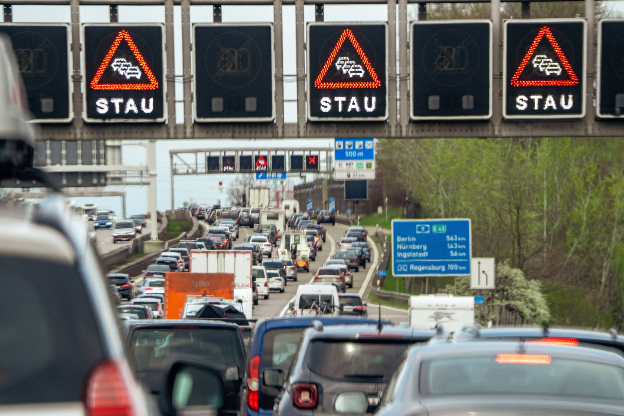 Wie Mussen Sie Sich In Einem Stau