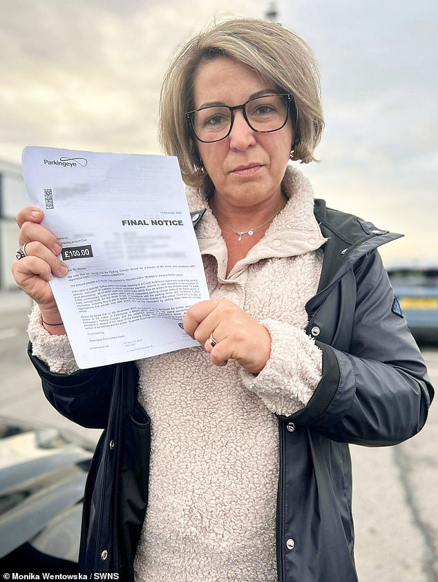 Mother hit with £100 parking fine three years after 'offence' - and ...