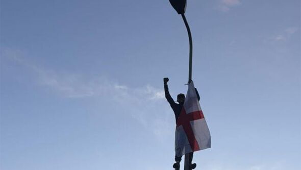 Fury as villager slams 'skinheads' over Union flags - 'we will not ...