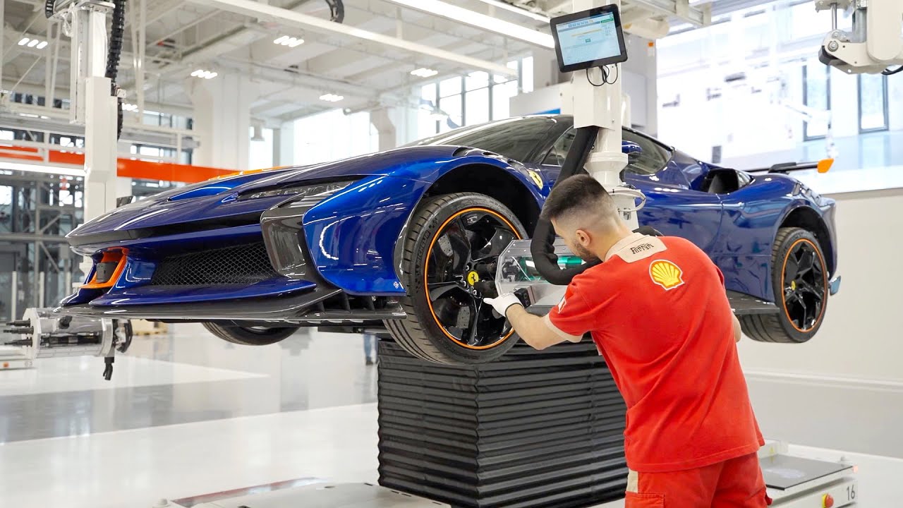 Inside Ferrari’s supercar factory