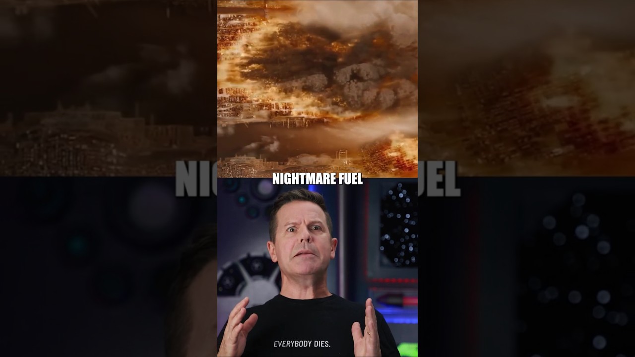 See what happens if a needle hits Earth at light speed