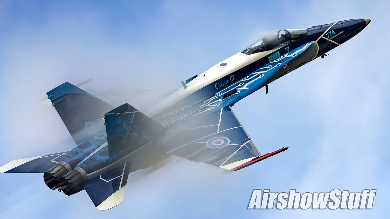 Watch the CF-18 Hornet take over the sky at Oshkosh