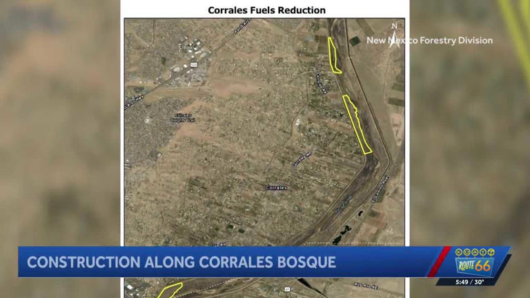 Construction begins to tackle invasive plants and wildfire risk along ...