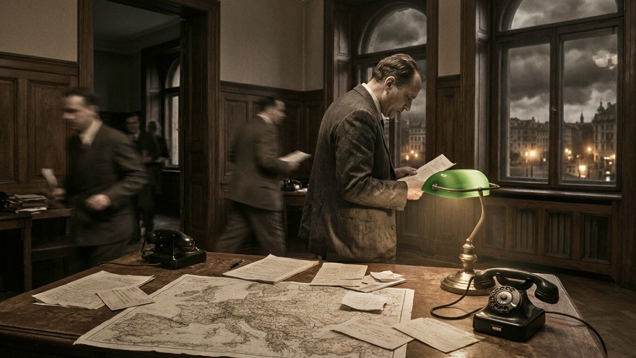 The final chain of events that pushed Europe into World War II