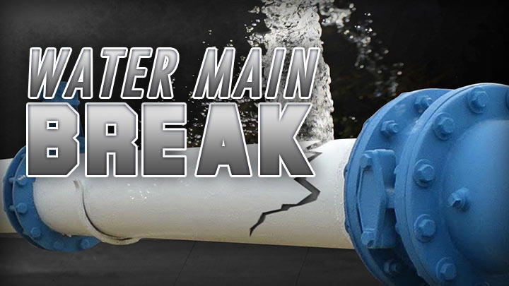 Tyrone residents warned of ice covered roads after water main break