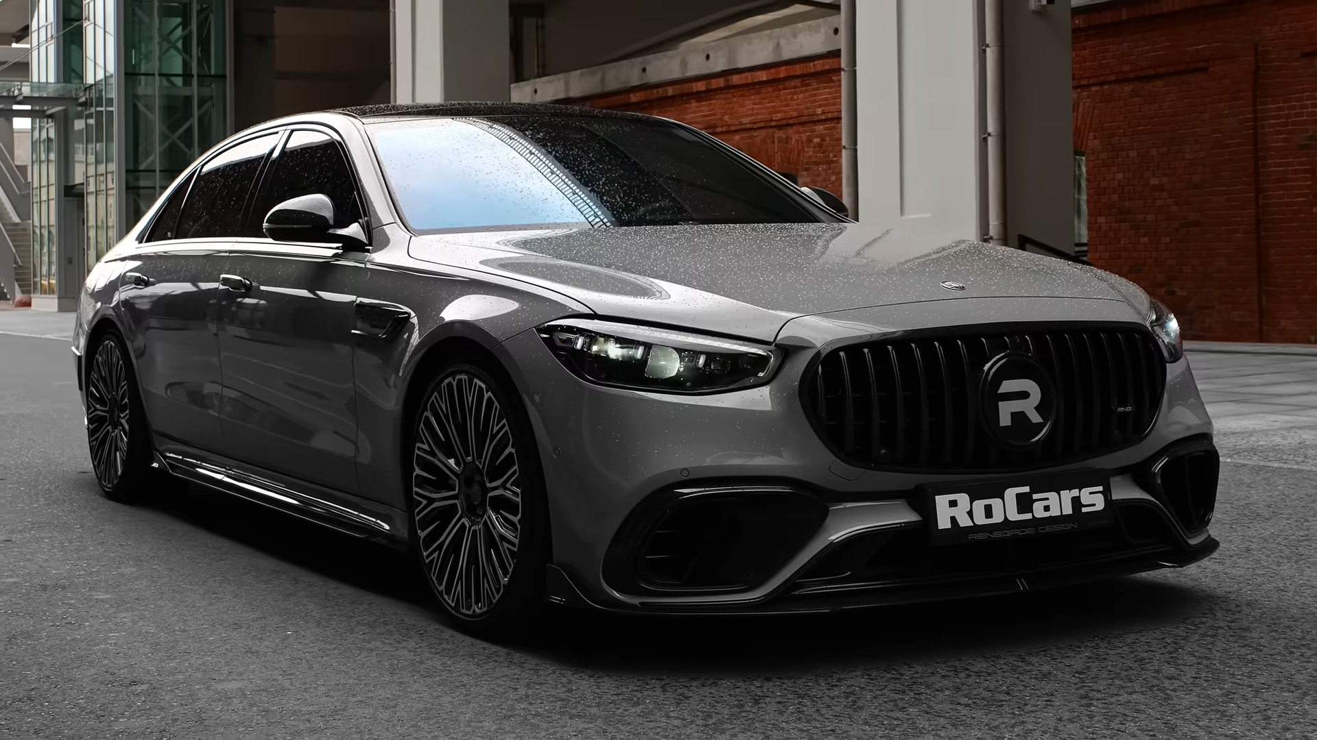 Aggressive bespoke design for the newest AMG S63