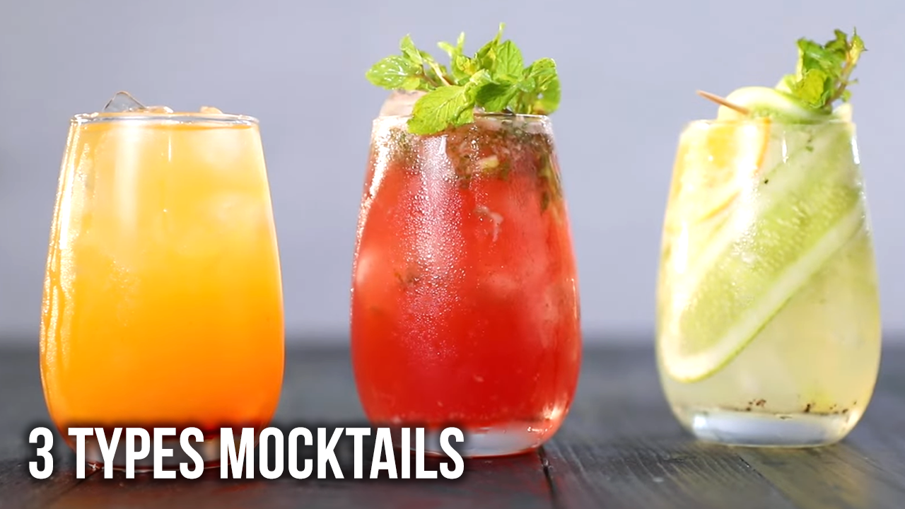 3 refreshing no-booze mocktails