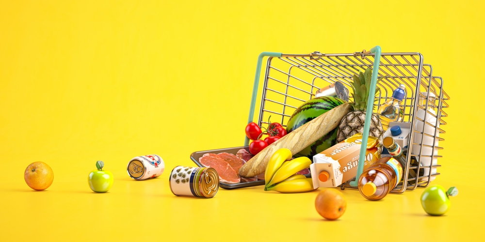 How much 21 everyday grocery items cost in 2006 vs 2026
