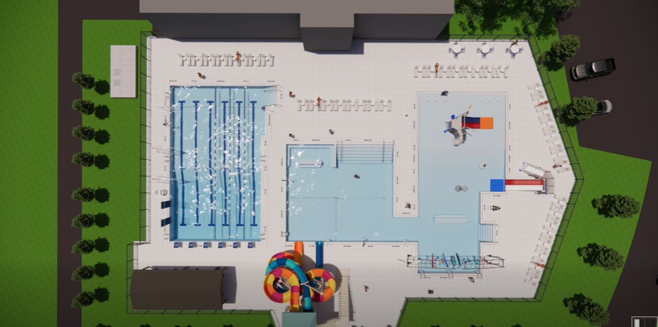Design released for new Bay County community center pool