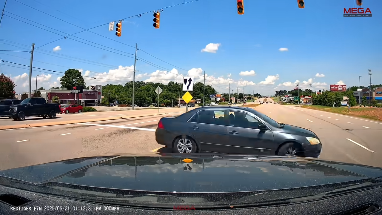 What this driver thought would happen versus what karma delivered