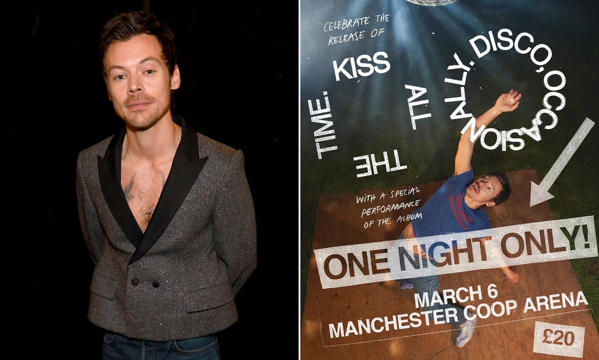 Harry Styles announces new Manchester show with a budget ticket price ...