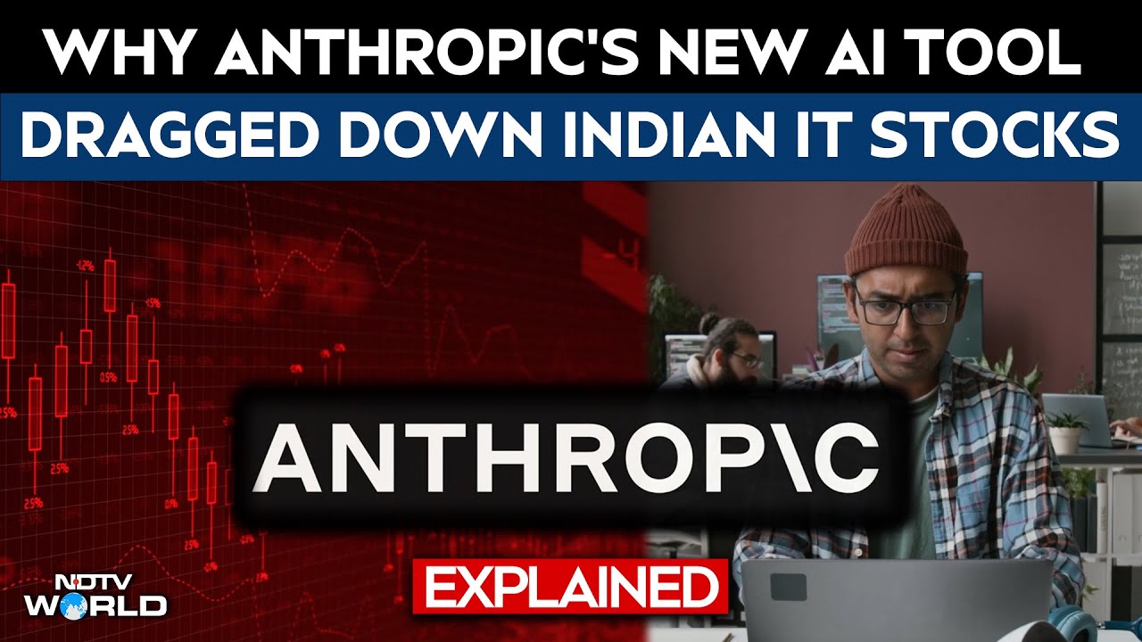 Anthropic AI IT stocks | Why Anthropic's new AI tool dragged down ...