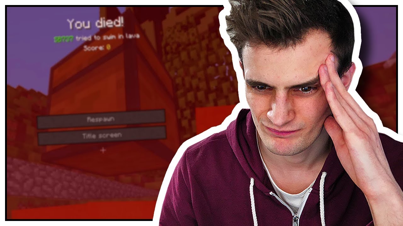 Gamer struggles through frustrating unfair Minecraft challenge