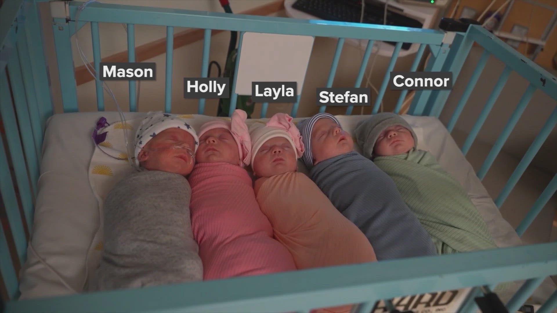 Meet the quintuplets born in Buffalo, making a family of 9