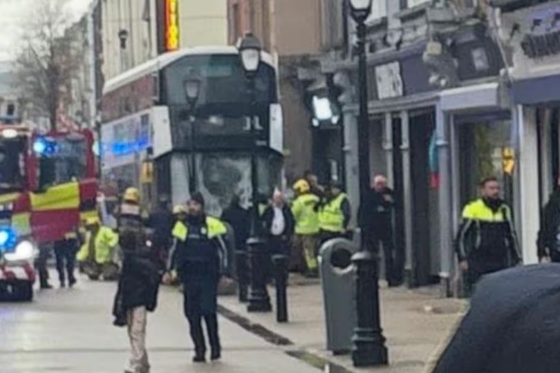 Dublin bus crash sees one dead and multiple injured after 'person trapped'
