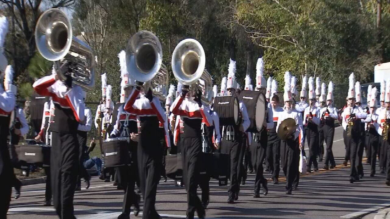 High school marching band students may soon get double credit in Florida