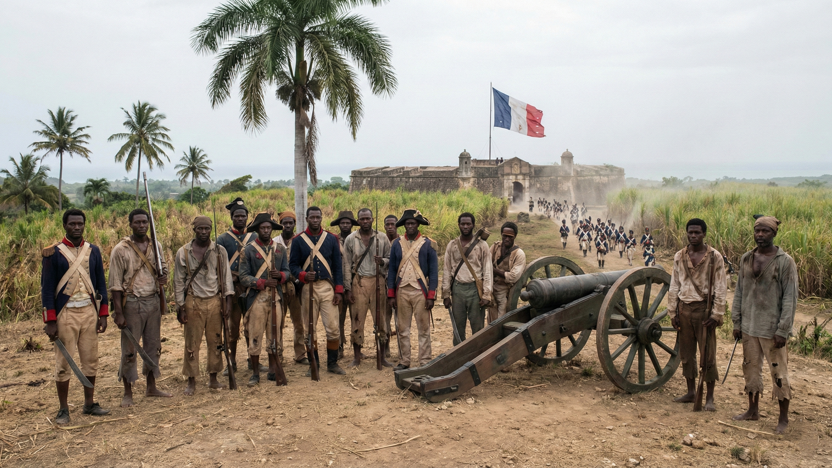 When slaves overran the French
