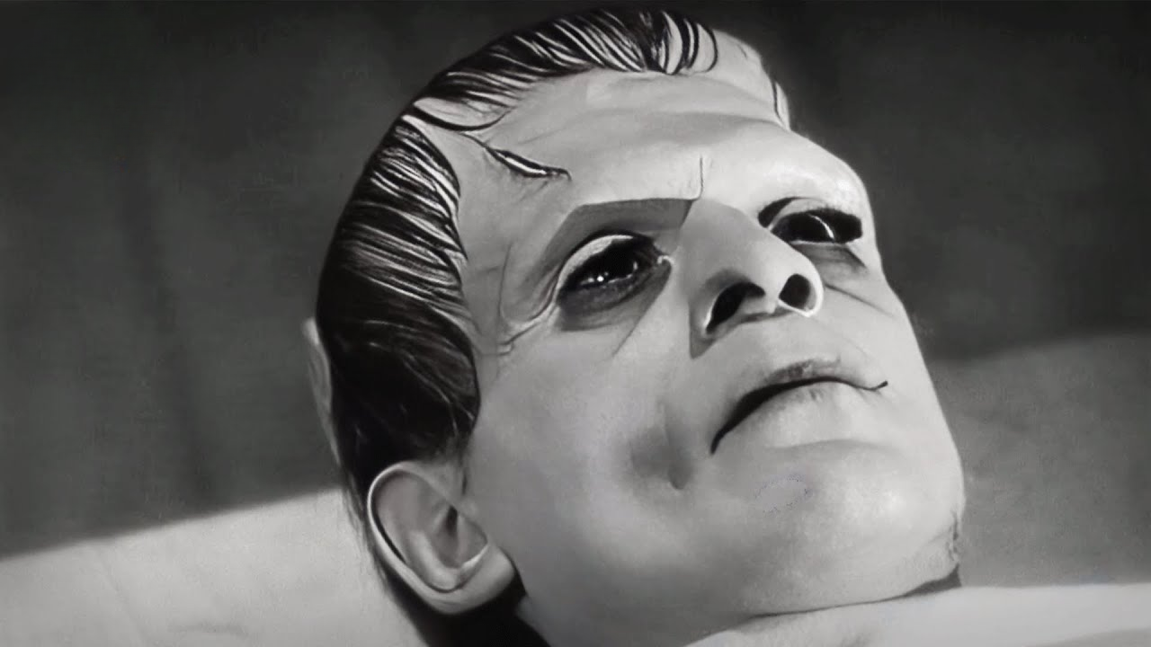 The monster escapes - Frankenstein