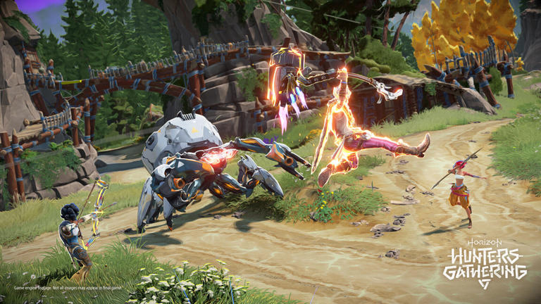 Horizon Hunters Gathering is a big 3 player co-op action game set in ...