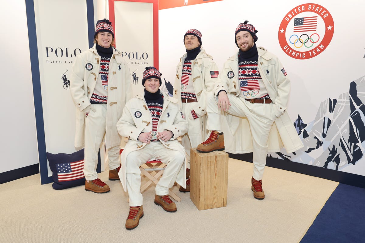 Team USA is going viral for iconic bald eagle skirts at the Olympic Village