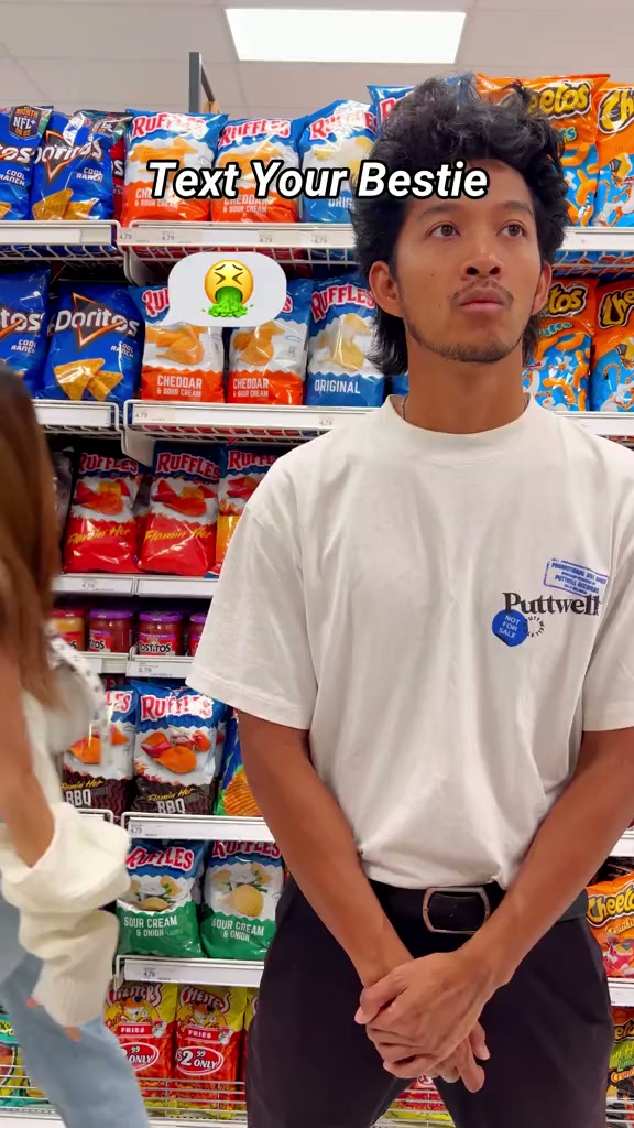 When you unexpectedly run into your ex at the store