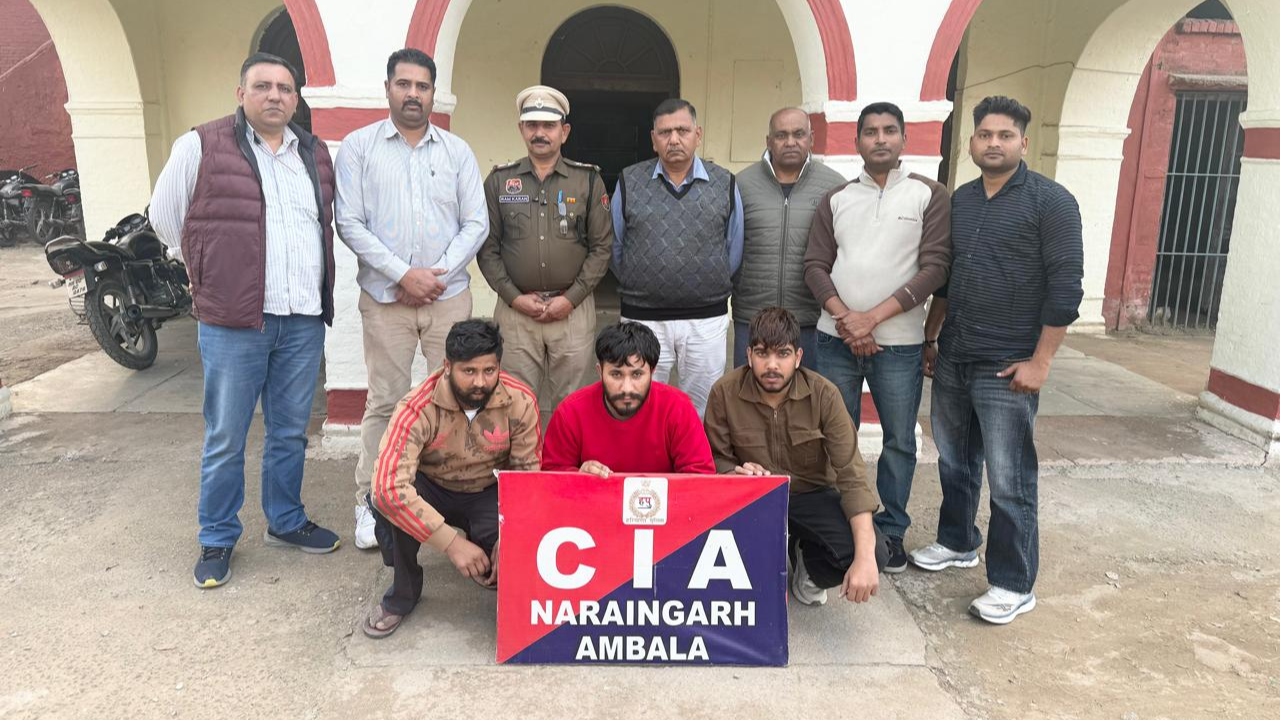 Three accused arrested for firing and attempt to murder in Mullana