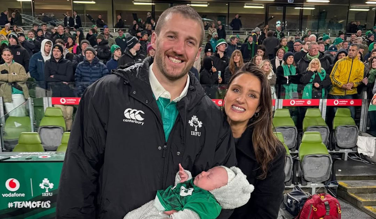 Inside Ireland rugby player Stuart McCloskey's life with wife Hannah