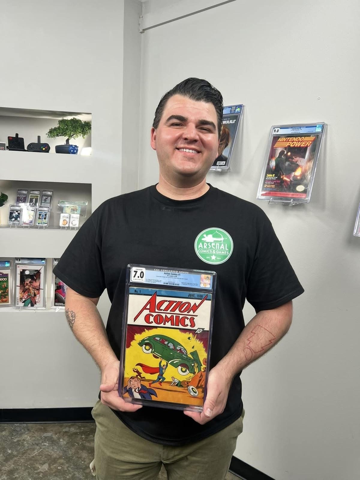 Ventura man 'over the moon' at $1.4M sale of rare Superman comic book