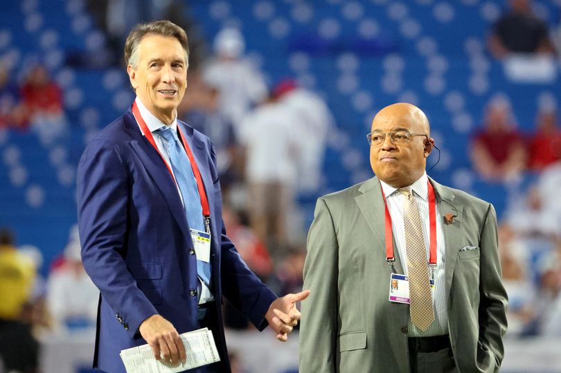 Mike Tirico and Cris Collinsworth NBC salaries and net worth as star ...