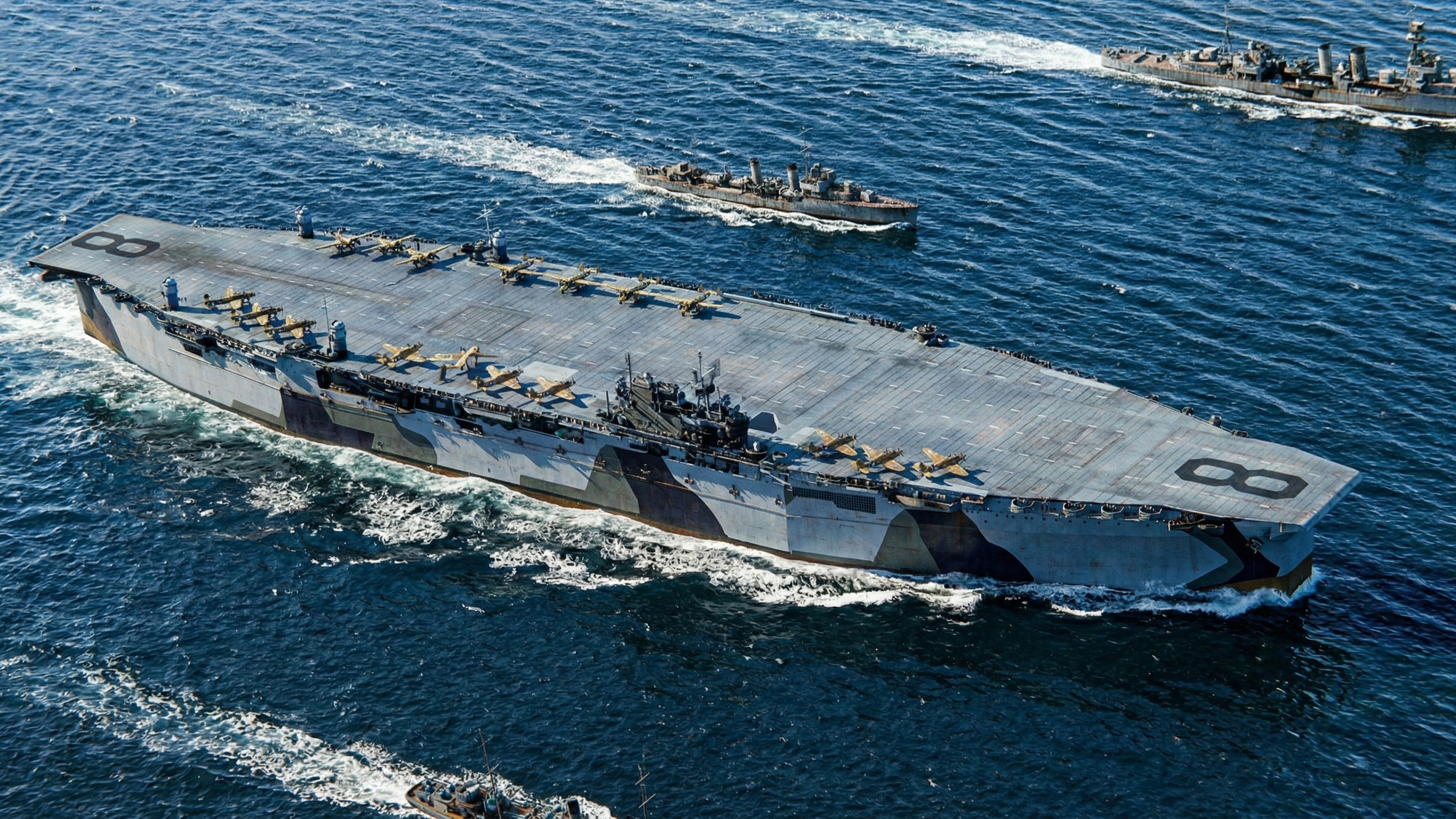 The ice aircraft carrier that almost entered WWII