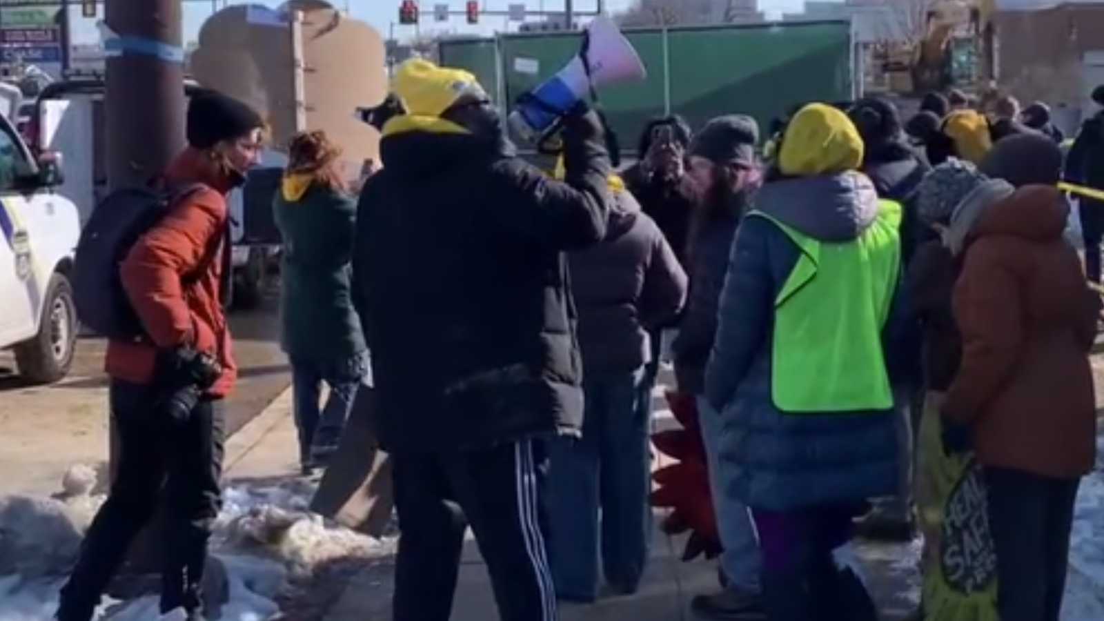 3 arrested as protesters disrupt construction of proposed CHOP parking ...