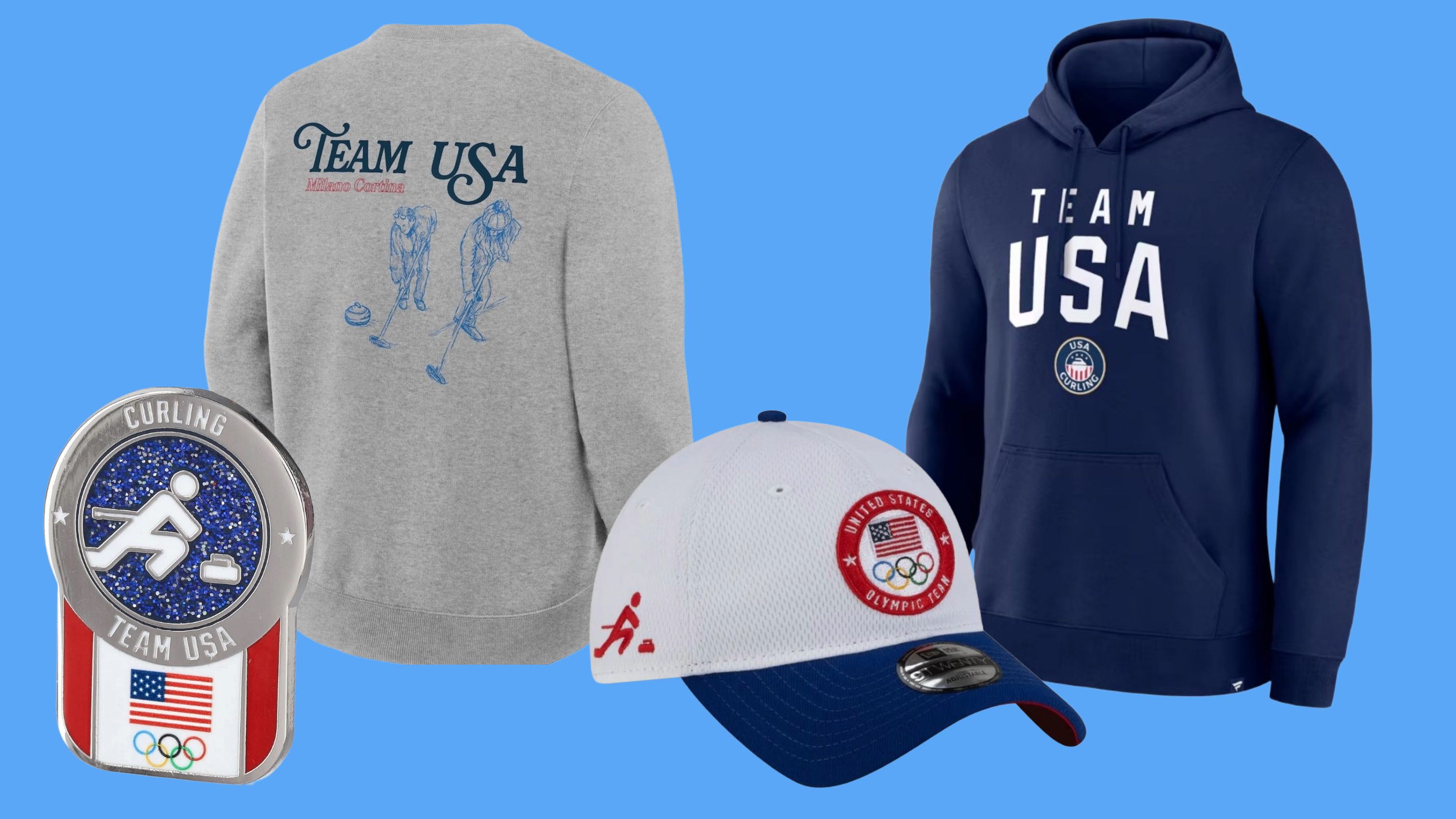 Check out all the new Team USA curling gear as the Olympics heat up