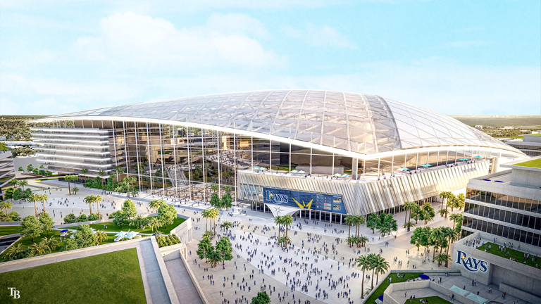 Rays offer first look at proposed ballpark, mixed-use district
