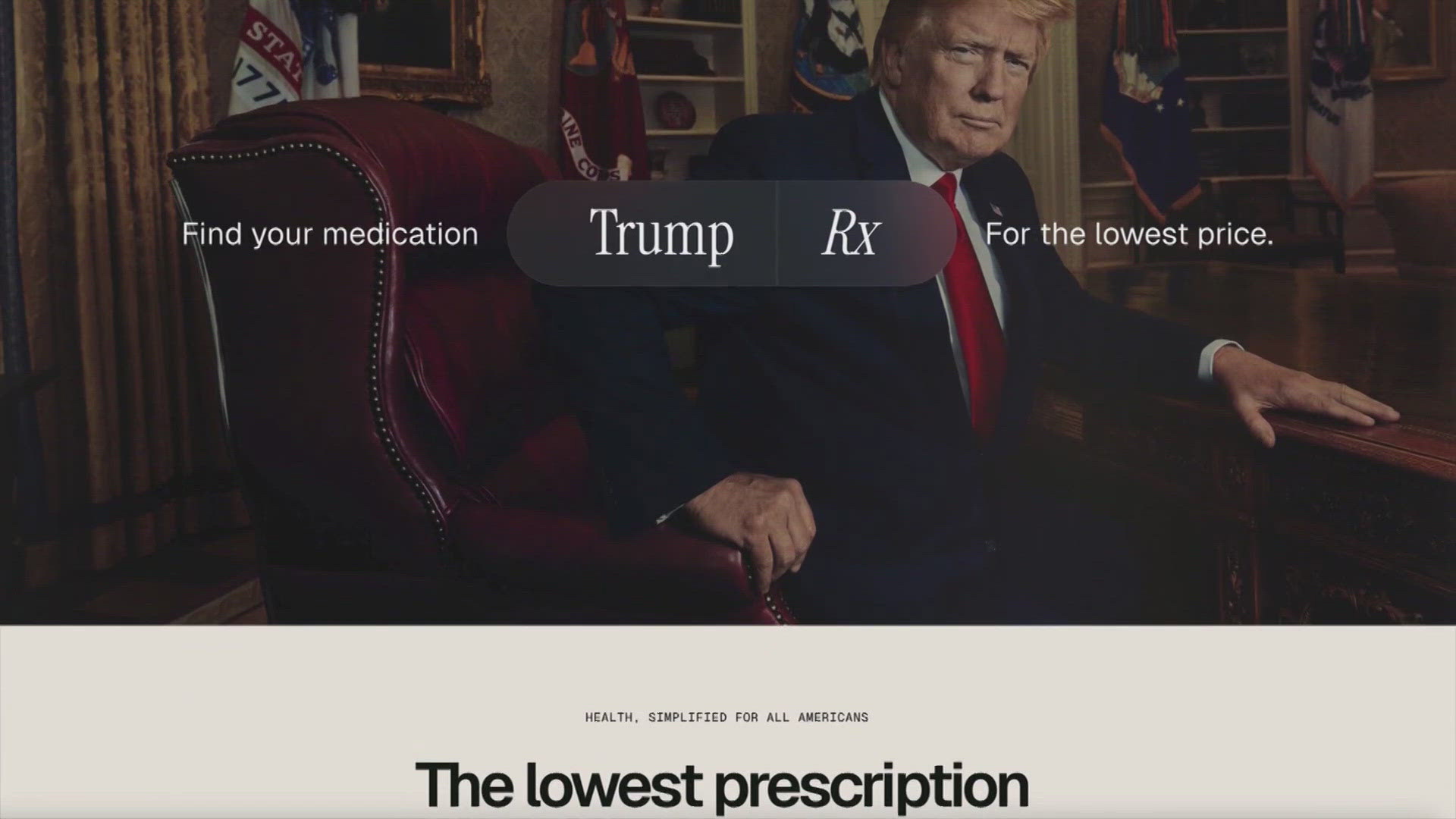 Trump administration to launch new drug online platform